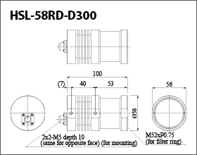 HSL-58RD-D300｜CCS INC.